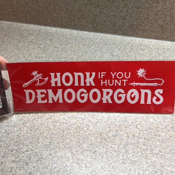 Netflix | Other | Stranger Things Magnetic Bumper Sticker Honk If You ...